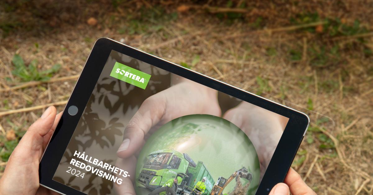 Lansering hållbarhetsredovisning för 2024 | Sortera